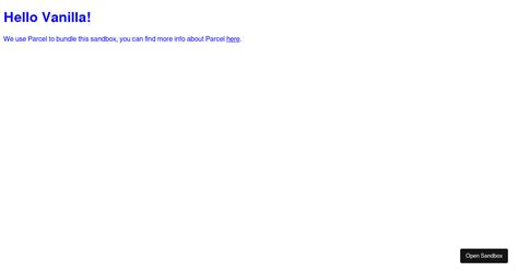 HTML StartKit Using Sass Codesandbox