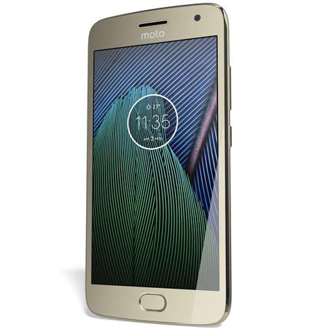 모토로라 모토 G5 플러스 골드 3d 모델 39 3ds Fbx Max Obj Free3d
