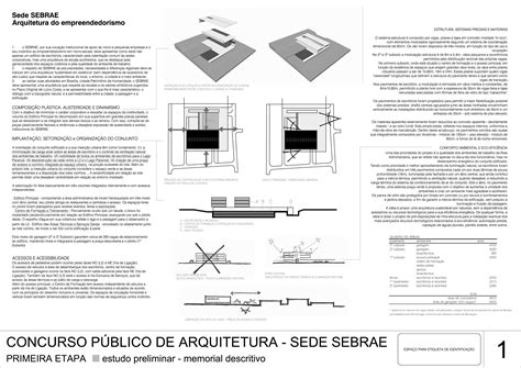 Memorial Descritivo Arquitetura Exemplo Construção E Remodelações