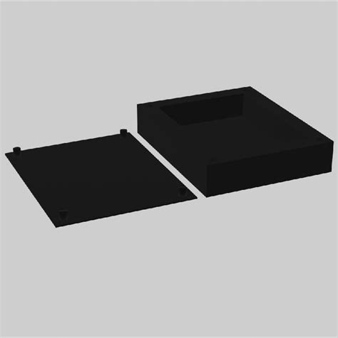 3d Printable Box For Cards 3d Model 3d Printable Cgtrader