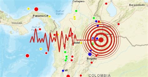 Estos Son Los Sismos En Colombia Durante La Mañana Del Miércoles 12 De Marzo Infobae