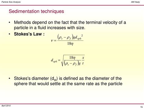 PPT Particle Size Analysis PowerPoint Presentation Free Download ID