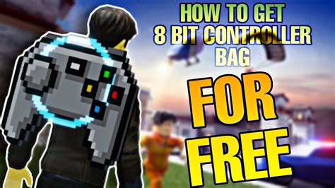 Free Accessory How To Get Free 8 Bit Controller Backpack 🎮 Roblox Mobile Youtube