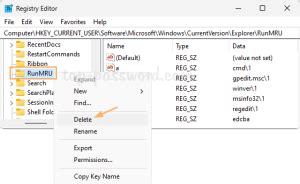 How To Delete Or Disable Run Command History In Windows Password