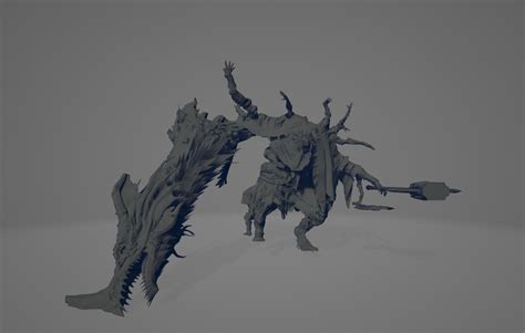 Stl File Elden Ring Godrick The Grafted Boss・3d Printing Template To