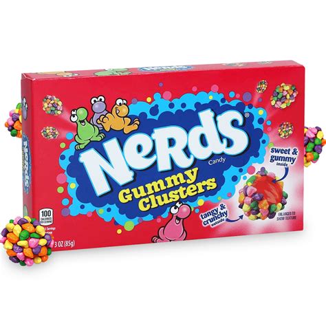 Wonka Nerds Gummy Clusters American Fruit Gums With Nerds Candy Wonka Nerds Gummy Clusters American Fruit Gums With Nerds Candy