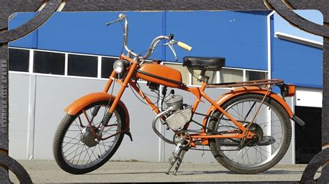 Новая Рига 13. Мопед для рыбака. Тест драйв. - YouTube