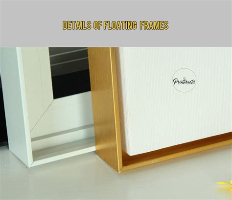 Custom Floating Frames Floater Frame For Canvas Paintings Etsy