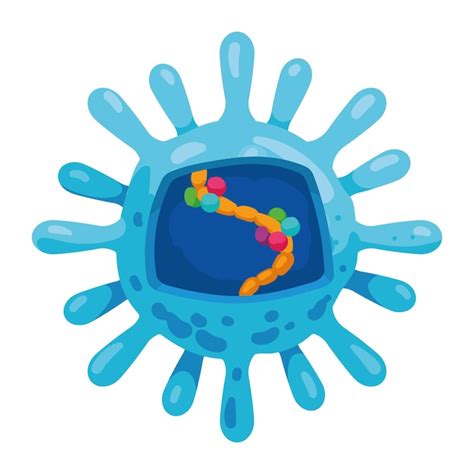 Free Vector Virus Nipah Disease Isolated Illustration