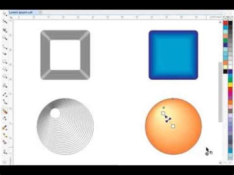 CorelDRAW Interactive Blend YouTube