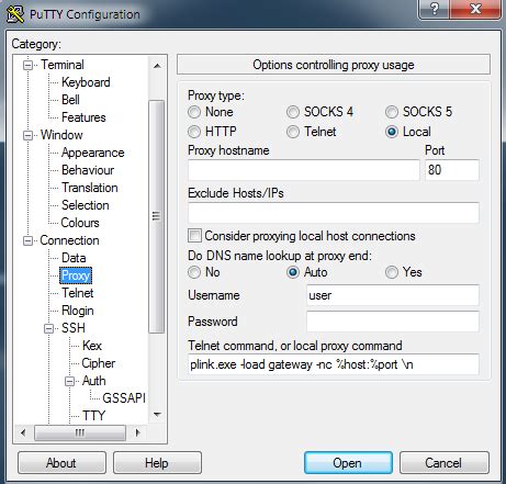 Simple Multi Hop SSH Connections With Putty