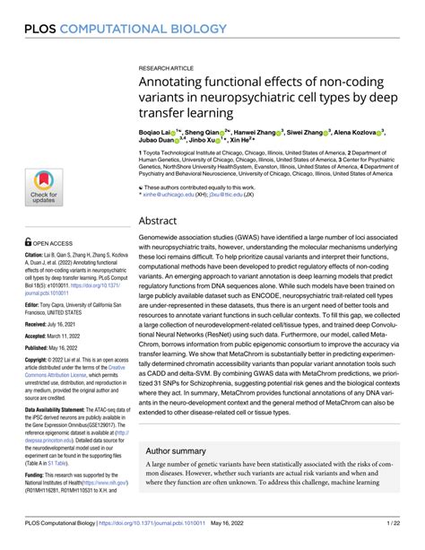 pdf annotating functional effects of non coding variants in