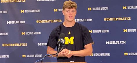 Michigan Football Week 2 Qb Jj Mccarthy Improving Every Single