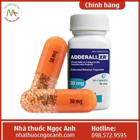 Thuốc Adderall Xr 30mg Là Gì Tác Dụng Giá Bao Nhiêu Mua ở đâu