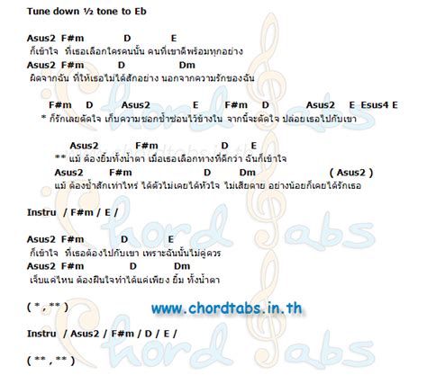 ยิ้มทั้งน้ำตาคอร์ด คอร์ด ยิ้มทั้งน้ำตา Maya King