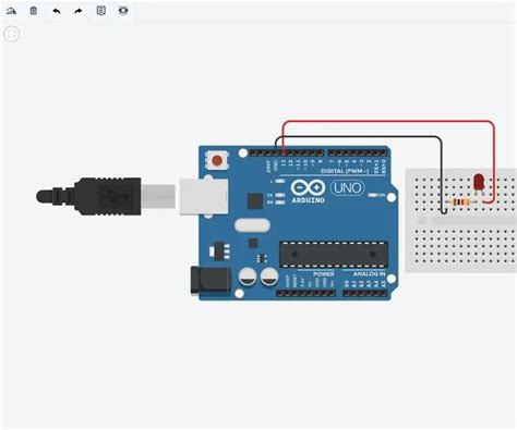 blinkende led mit arduino tinkercad gunook so geht s