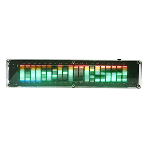 HSOSK LED Music Audio Spectrum Module 20 Segments 15 Levels Audio Spectrum Analyzer VU Meter