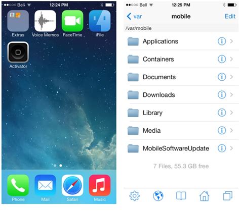 iFile 2 สำหรบ iOS 7 เปดใหดาวนโหลดแลว Cydia techfeedthai