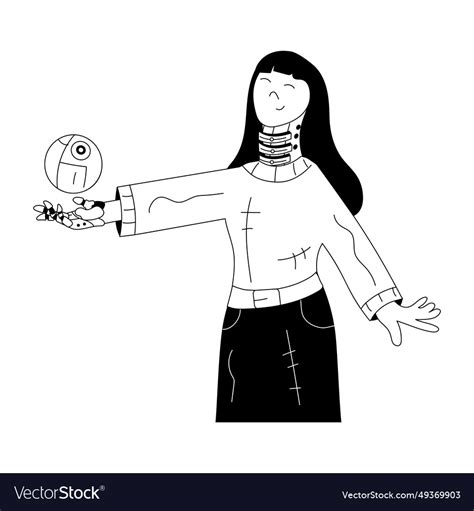 robotics royalty free vector image vectorstock