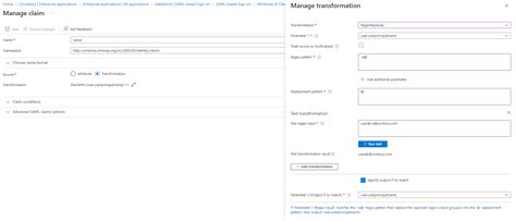 azure ad claims transformation of upn microsoft qanda