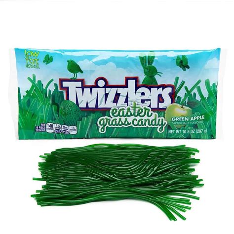 Twizzlers Easter Grass Green Apple Licorice Twists 105 Ounce Bag