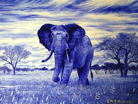 10 ֆոտոռեալիստական նկարներ նկարված սովորական գնդիկավոր գրիչով