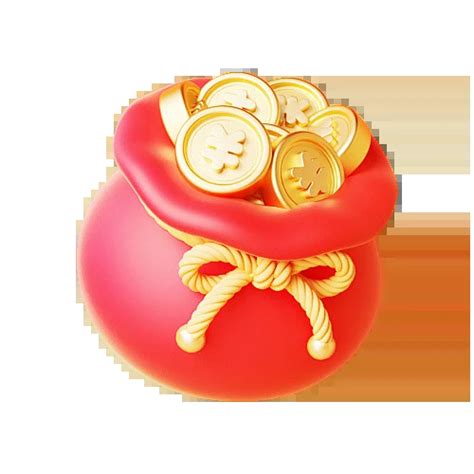 钱袋子 金币 花瓣网