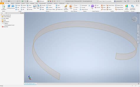 Solved Cant Extrude Equation Line Autodesk Community