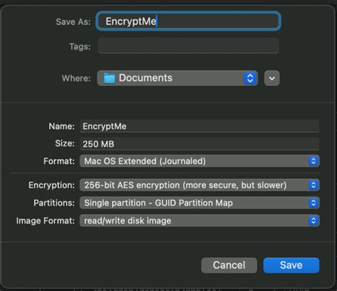 Creating An Encrypted Disk Image On A Mac Information Security