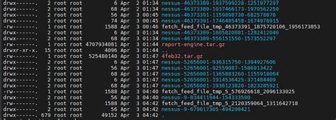 Optnessusvarnessustmp Is Filling Up Disk Space