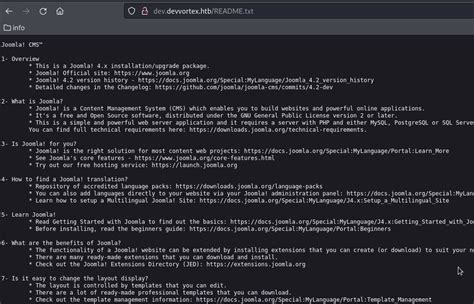 Hackthebox Machines Devvortex Writeup Byte Mind