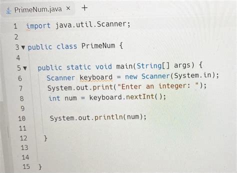 Solved Write A Program That Prompts The User For An Integer