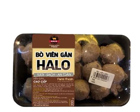 Bò Viên Gân Halo 200g Siba Food Hcm