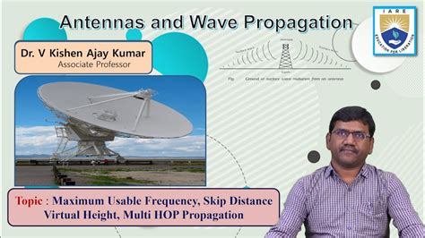 Maximum Usable Frequency Skip Distance Virtual Height Multi Hop