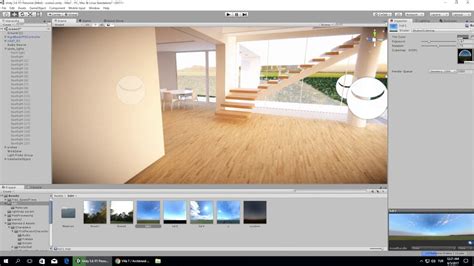 Unity Archviz Interior And Exterior Testing Realtime Gi With Hdr Skybox Youtube