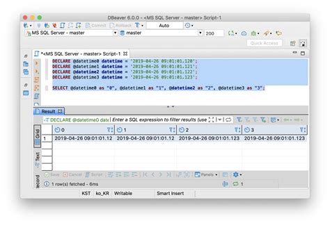 Sql Server 데이터 타입date Time Datetime Datetime2 Datetimeoffset