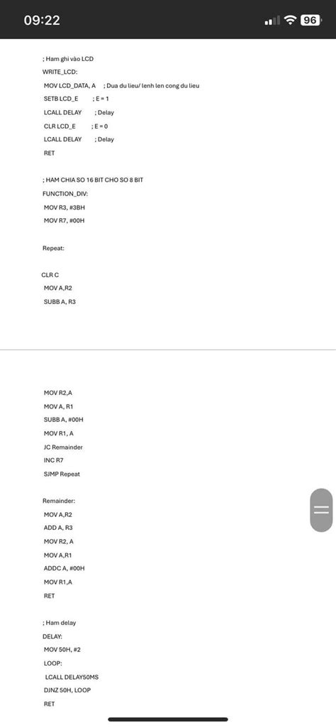 Timer Of 8051 R Assembly Language