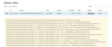 Activejobs Consider Not Showing Entire Stacktrace On Edge Case Errors · Issue 124 · Osc