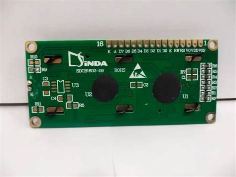 Plastic Green Sinda Graphics LCD Character Display X At Rs Piece In Ahmedabad