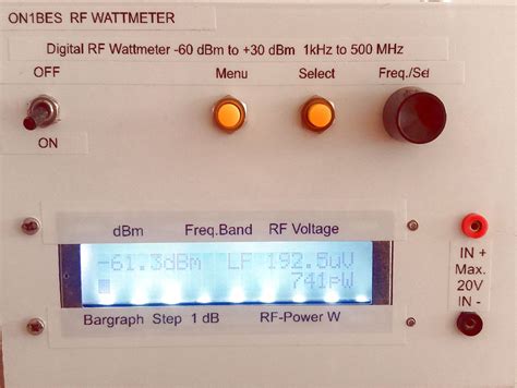 Digital Rf Wattmeter Oz2cpu