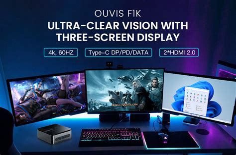 Ouvis F K Mini Pc Amd Ryzen Hs