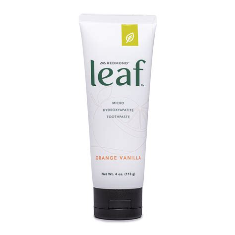 Leaf Toothpaste Redmond Agriculture