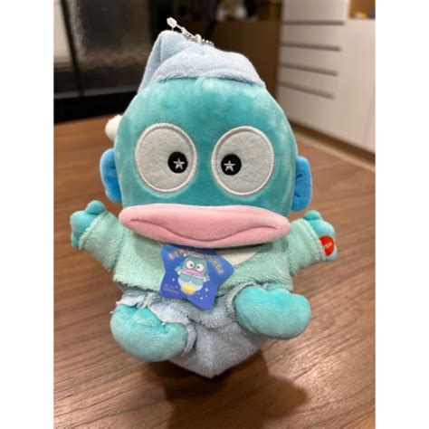 『三麗鷗日本正貨』 人魚漢頓 發光絨毛玩偶吊飾 星星螢火系列 Bibby Iopen Mall