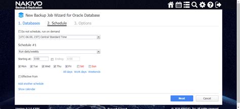 Oracle Database Backup With Nakivo Backup And Replication 93 Rman