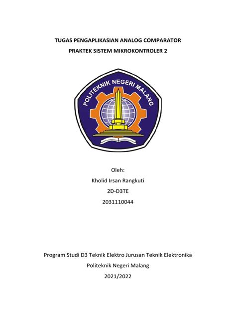 Analog Comparator Pdf