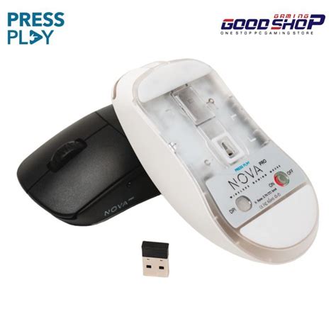 Jual Nova Pro Lightweight Wireless Gaming Mouse Putih Mouse Shopee