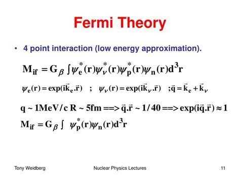 Ppt Nuclear Physics Lectures Decay Theory And Dynamics Study