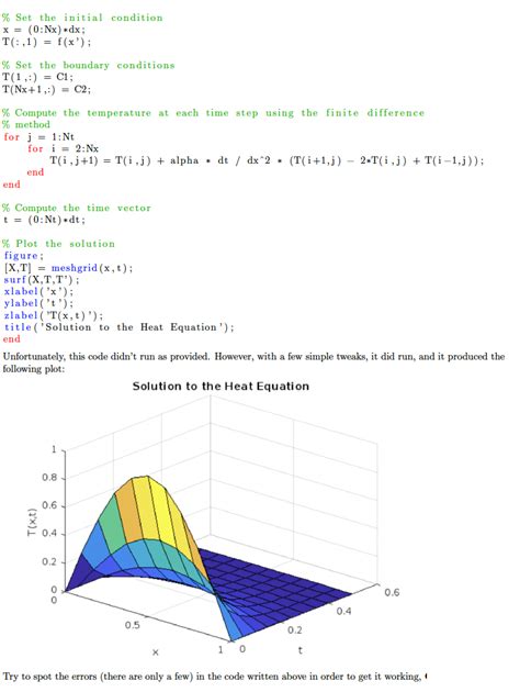 Solved Although We Didn T Have Time To Cover Numerically Chegg
