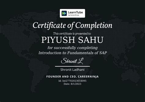 Piyush Sahu On Linkedin Sap Careerdevelopment