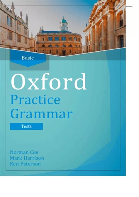 Oxford Grammar Basic Tests Questions And Answers 2023 Oxford Practice
